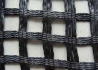 China Fiberglass Biaxial Geogrid 25-400kN Corrosion Resistant Road Reinforcement Fabric for sale