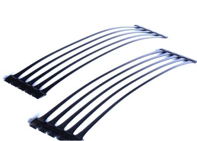 China HDPE Uniaxial Geogrid 50-160 kN/m Tensile Strength Creep Resistant Geosynthetic for sale
