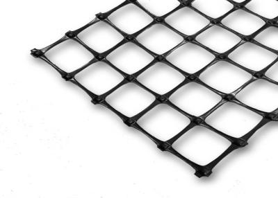 China PP Biaxial Geogrid Reinforcing Fabric 30kN/m High Tension Resistance Geosynthetics for sale