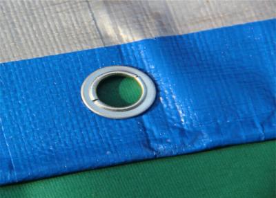 China Blue Geosynthetic Fabric PE Tarpaulin 200GSM Truck Cover UV Treated for sale
