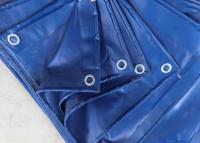 China Sunproof Geomembrane Pond Liner 230gsm PE Tarpaulin Cover Blue Heavy Duty 3 Layer for sale