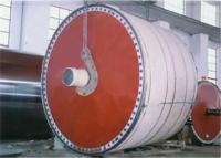 China Paper Machine Dryer Cylinder 3660mm Diameter 5600mm Width 120KN/M Linear Pressure for sale