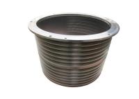 China SS316 380V Pressure Screen Basket for Paper Making Slot 0.1mm for sale