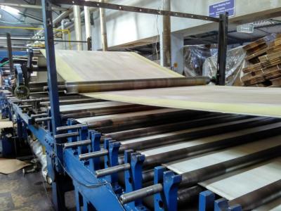 China 9mm Thickness Corrugator Belt Wear Resistant with Reinforced Kevlar Edge 220℃ Heat Resistance for sale