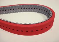 China Red Black Rubber Timing Belt Corrugator Belt for Power Transmission Systems 5M 8M Pitch for sale