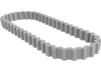 China T5 AT20 Industrial PU Flex Timing Belt Seamless High Strength Durable 80m/s for sale