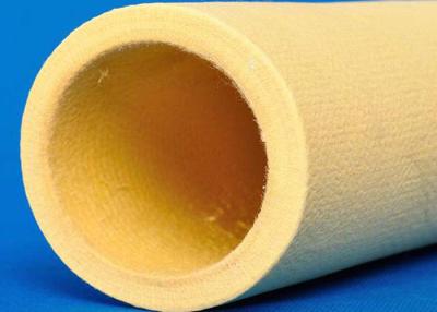 China 8mm Thickness Yellow Kevlar Felt Roller for Aluminum Extrusion Cooling Tables - 480°C Heat Resistance for sale