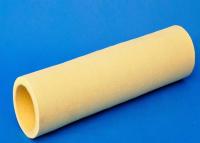 China 10mm Thick Industrial Felt Roll Yellow Kevlar Felt Roller Sleeve Precision Machining Size 480°C for sale