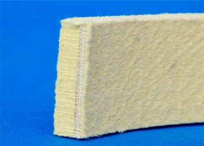 China Kevlar Industrial Felt Pads Heat Resistant 480C for Cooling Table Aluminum Extrusion for sale