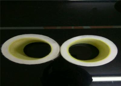 China Heat Resistant Nomex Felt Tube 280C for Cooling Table Equipment Light White 100mm ID for sale