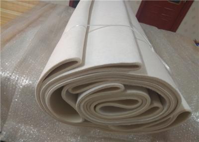 China 8mm Needled Punched Heat Transfer Industrial Felt Fabric 2800-3850g/m2 210-250°C for sale