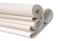 China White Nomex Seamless Conveyor Felt Belt 280°C for Heat Transfer Printing Machine for sale