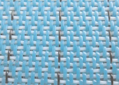 China Polyester Antistatic Filter Fabric with Bronze Wire for MDF Board Production 1.3mm Thickness for sale