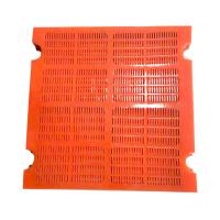 China Polyurethane Dewatering Screen Panel 305x305mm with 0.125mm Aperture for Sand and Gravel Processing for sale