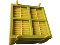 China Polyurethane Screen Mat with 0.125mm Minimum Aperture and 305×305mm Dimensions for Sand Dewatering for sale