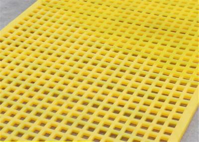 China Modular Polyurethane Screen Mesh with Steel Frame for Coal Washing 5mm-50mm for sale