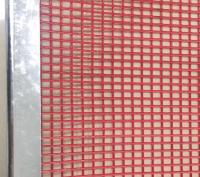 China Tensioned Polyurethane Screen Mesh 2mm Aperture Steel Wire Core for Stone Screening for sale
