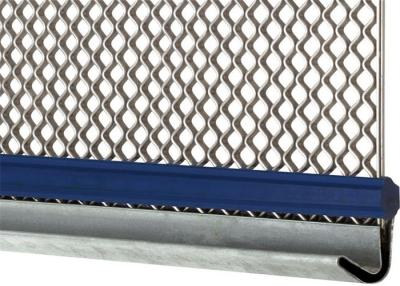 China Polyurethane Strip Self Cleaning Vibrating Screen Mesh 1.2-35mm Opening for Mining for sale