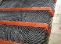 China Anti Blocking Self Cleaning Steel Screen Mesh Round Wavy Wires 1-5mm Aperture Mining Industry for sale