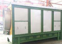China Paper Mill Rotating Drum Screen with Screw Compactor 1000mm Diameter 4kw Motor for sale