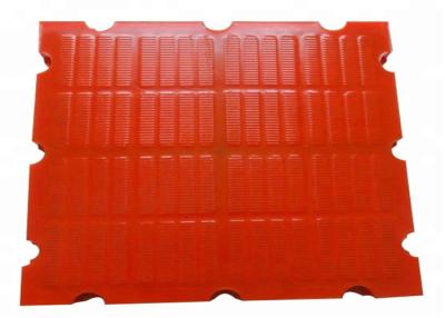 China Wear-Resistant Polyurethane Dewatering Screen Panel with Steel Frame and 305mm Width for Mining Industry for sale