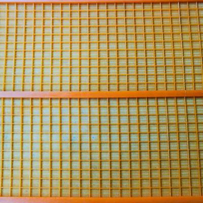China 75 Micron Opening Abrasion Resistant Anti-Blinding Polyurethane Screen Mesh Urethane Screen Panels for sale