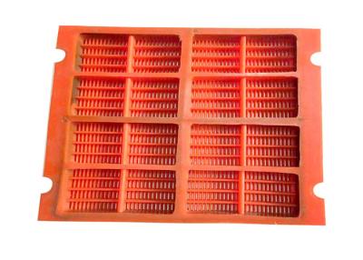China Easy to Install and Remove PU Dewatering Screen Mesh with Steel Frame and Polyurethane Surface for Multiple Connection Styles for sale