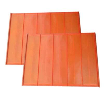 China PU Fine Screening Mat 0.075mm-1.5mm Aperture for Silica Sand with 6-12 Month Service Life for sale