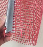 China Flexible Polyurethane Mesh Screen PU Coated Wire Mesh with 12.5mm Aperture and 2mm Steel Core for sale