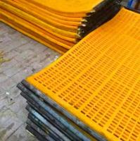 China High Abrasion Resistance PU Screen Mesh with 5-50mm Aperture and 30-60mm Thickness for Industrial Screening for sale