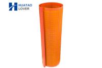 China Orange High Frequency Polyurethane Screen Mesh 0.15mm Fine Opening for Vibrating Screens Long Service Life for sale