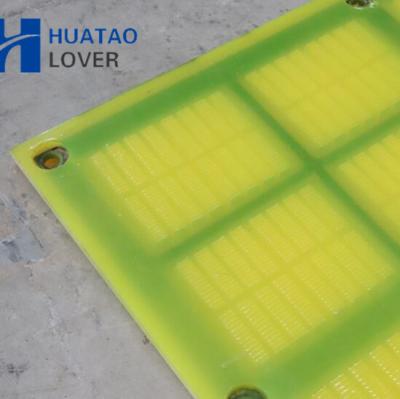 China High Strength Polyurethane Vibrating Screen Mesh for Stone Quarrying and Sizing for sale