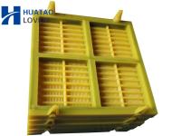 China Polyurethane Dewatering Screen 0.125mm for Mining Steel Frame 305mm for sale