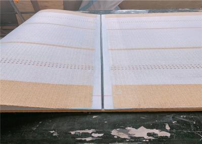 China Cotton Corrugator Woven Conveyor Belt 8mm Thickness Kevlar Edges 220-350C for sale