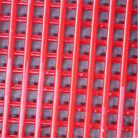 China High-Wear PU-Coated Screen Mesh With 2.5mm Wire Diameter Rectangular Holes For Mining for sale