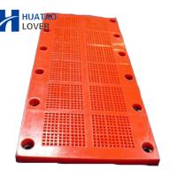 China Modular Tensioned Polyurethane Screen Panels with Polyurethane Material and Embedded Steel Frame for High Screening Performance in Mining Industry for sale