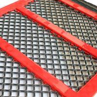 China Poly Ripple Screen Self-Cleaning Harp Mesh 2mm to 10mm Opening High Tensile Steel for sale