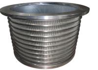 China Pressure Screen Basket With Slotted Wedge Or Hole Type For Screening for sale