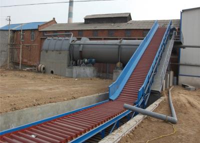 China Waste Paper Chain Conveyor for Pulp Board 1200-2600mm Width 60-600m3/h Capacity for sale