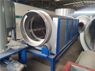 China Stainless Steel Slag Discharge Drum Screen Pulping Equipment 850mm x 3000mm 4kw for sale