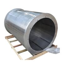 China Stainless Steel Slag Discharge Drum Screen Pulping Equipment 850mm x 3000mm 4kw for sale