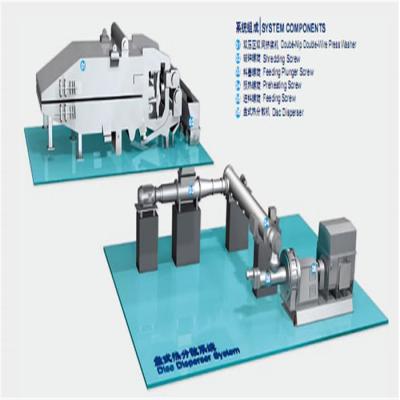 China Disc Heat Disperser Pulping Equipment 40-60 t/d Capacity for Pulp and Paper Mill for sale