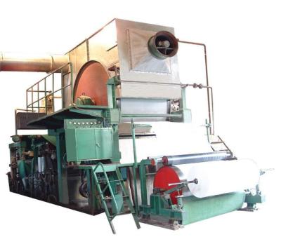 China 50t/d 150kw 1400mm Toilet Paper Machine Tissue Paper Making Machine for sale
