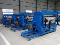 China Paper Pulp Molding Machine 1000-5000pcs/hr for Egg Trays Fruit Trays Industrial Trays for sale