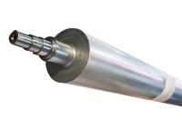 China Hard Chrome Plated Corrugating Roll with 0.07mm Coating Thickness for Single Facer Tile Line for sale