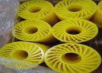 China Polyurethane No Crush Wheel 200mm for Corrugated Cardboard Stacker Machine for sale