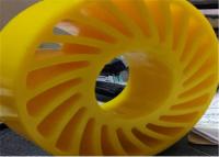 China Polyurethane No Crush Wheel 200mm for Corrugated Cardboard Stacker Machine for sale