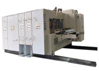 China Semi Automatic Corrugated Cardboard Printing Slotting Machine 1200x2600mm 250pcs/min for sale