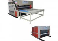 China Semi Automatic Corrugated Cardboard Printing Slotting Machine 1200x2600mm 250pcs/min for sale