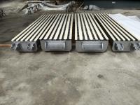 China Kraft Paper Making Hydrofoil Suction Box 99% Alumina Ceramic Dewatering Elements for sale